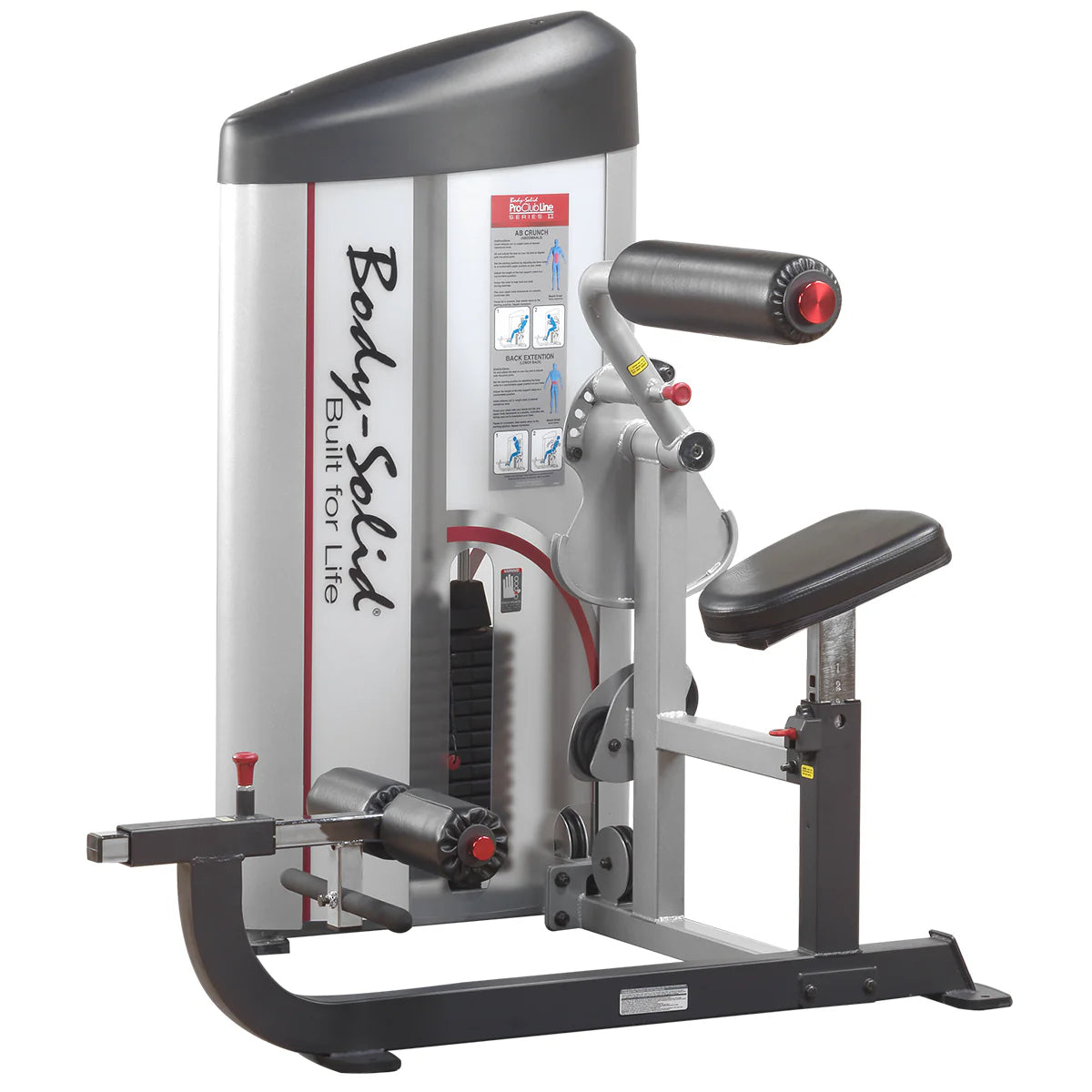 Body Solid Series II Ab and Back Machine S2ABB – Fitmax Srl