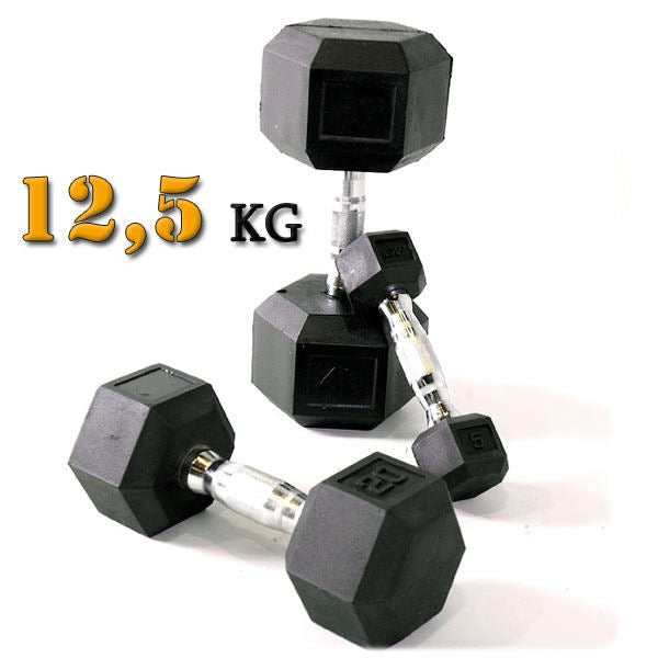 Toorx HEX Fitness Manubrio gommato Kg 12.5 - MEG-12,5 – Fitmax Srl