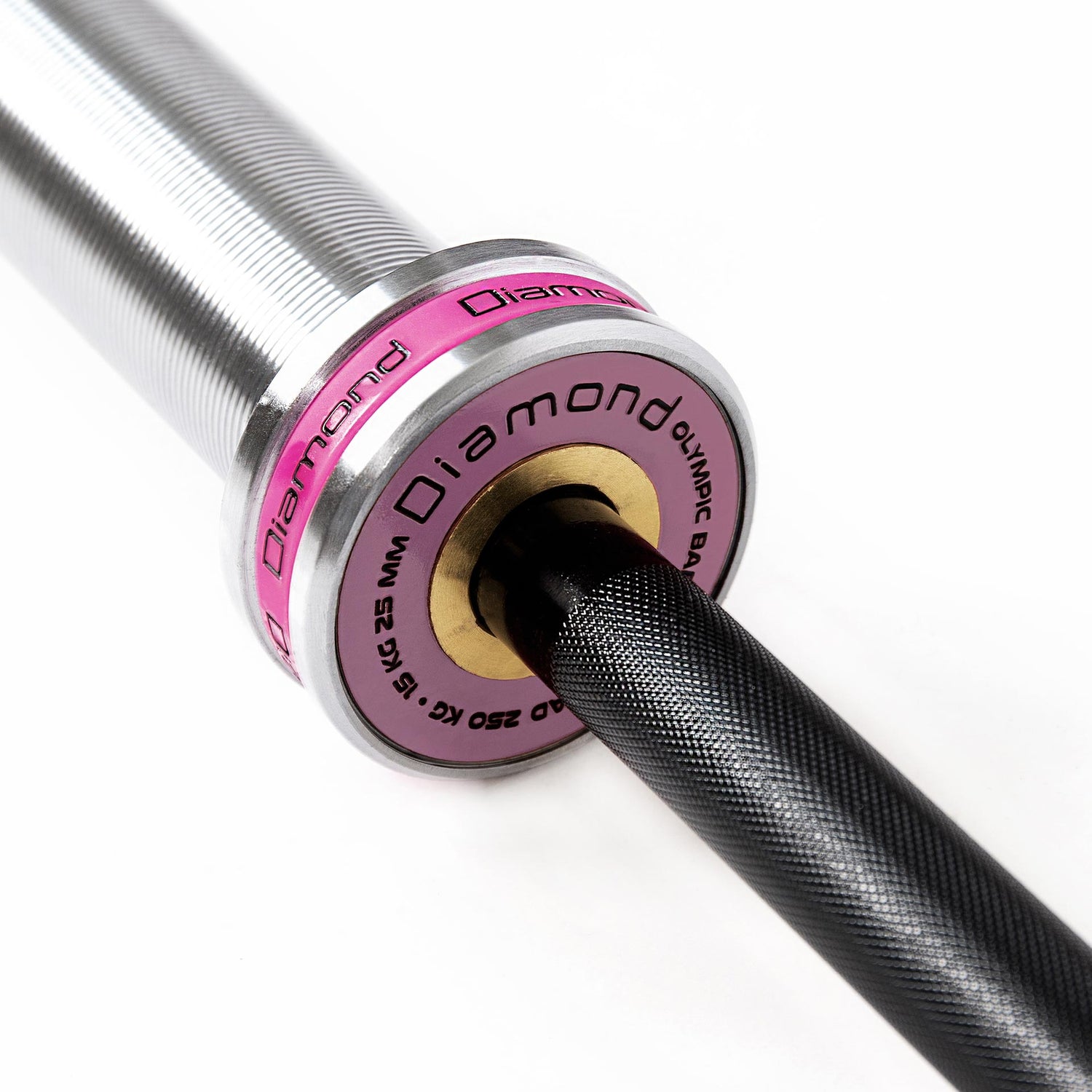 Diamond Olympic Barbell for Women, 201 cm - Max Load 250 kg - BOWD201N ...