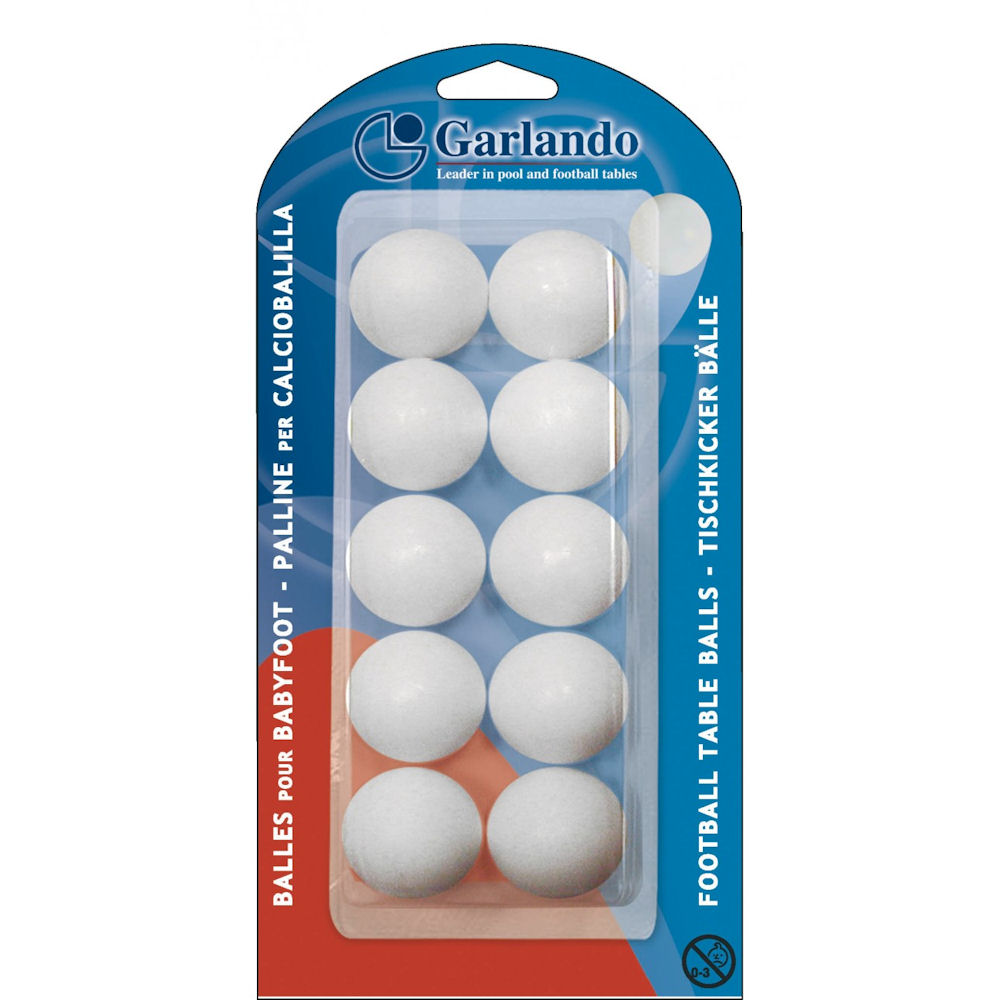 Garlando Set of 10 white balls – Fitmax Srl
